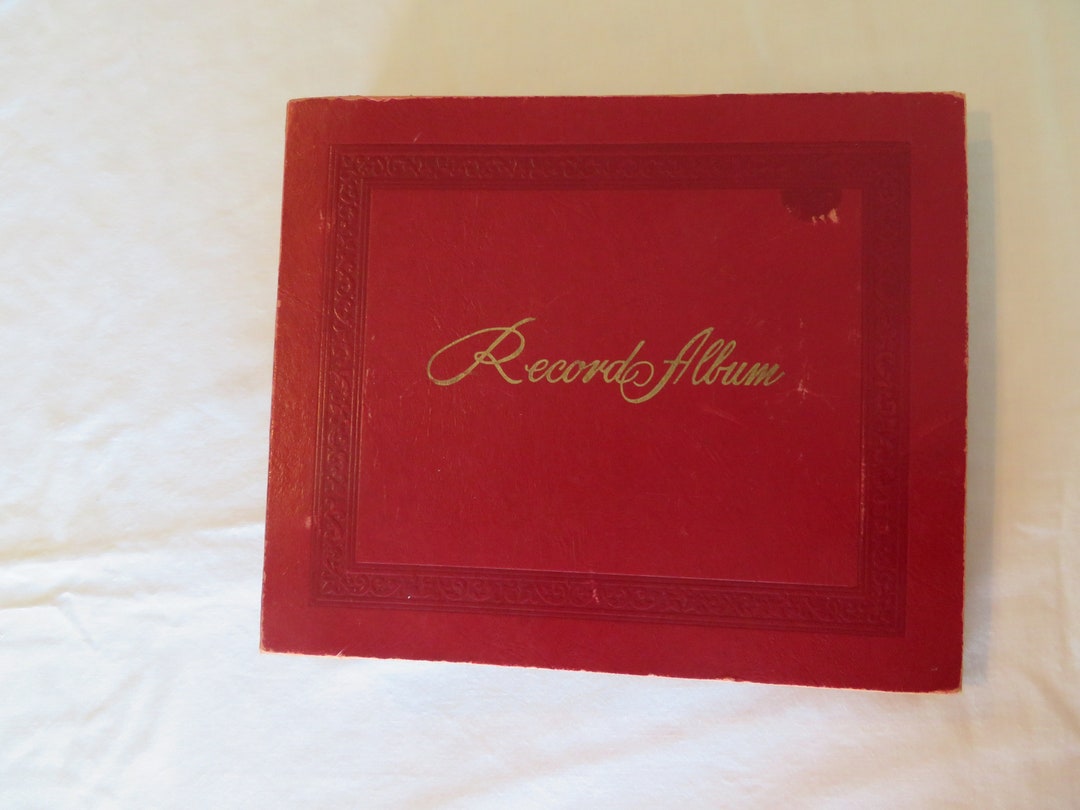 Decca 45 RPM Record Storage Album 1950's - Etsy