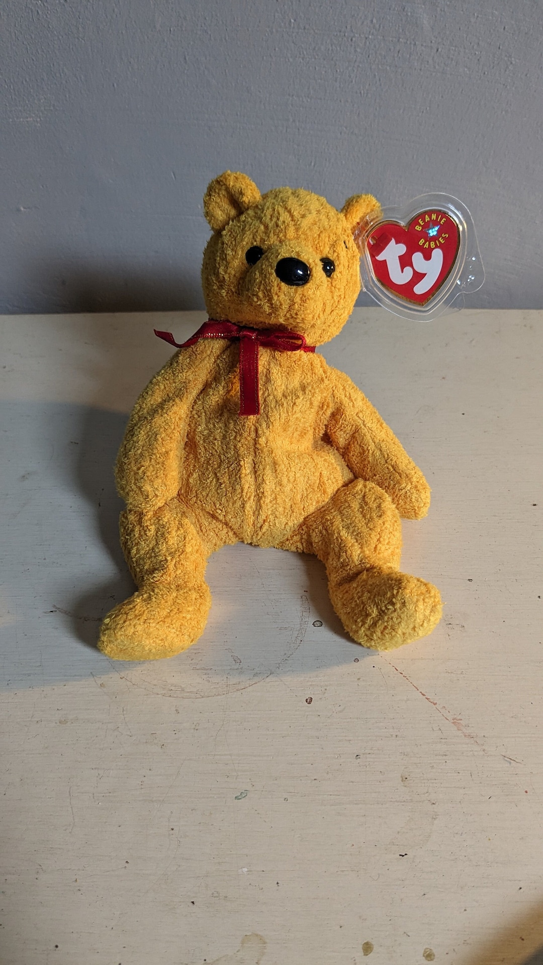 Ty Beanie Poopsie the Yellow Bear Plush (7.5 Inch) - Etsy