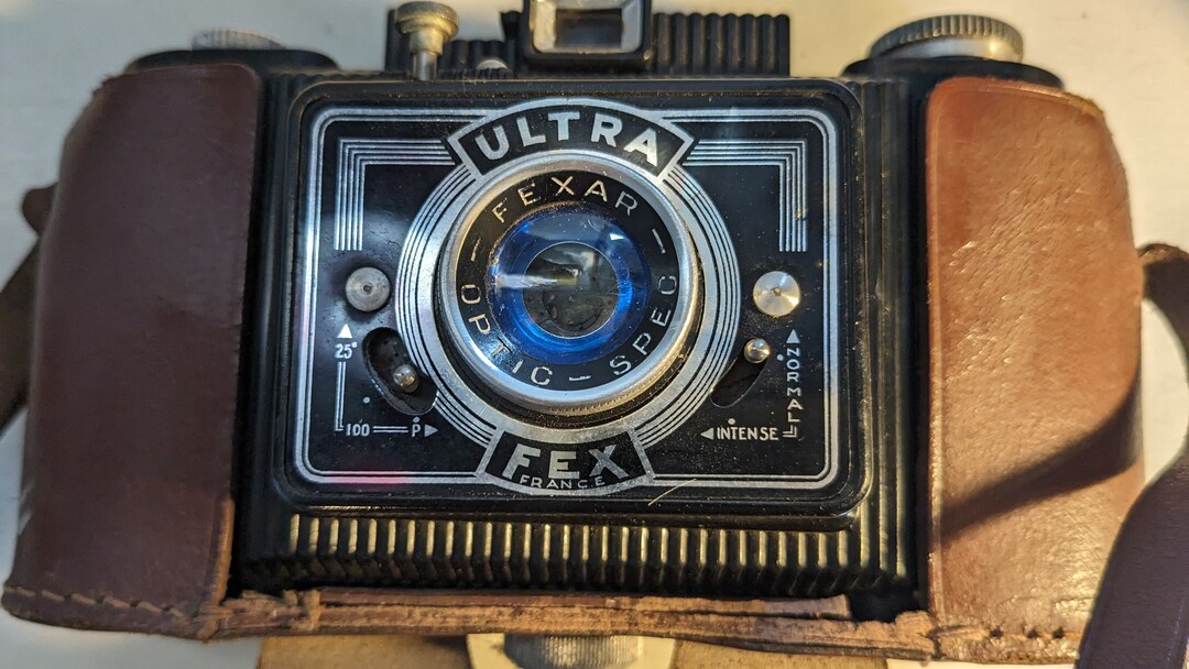 Vintage Ultra-fex 1947 120mm Film Camera With Original Case - Etsy