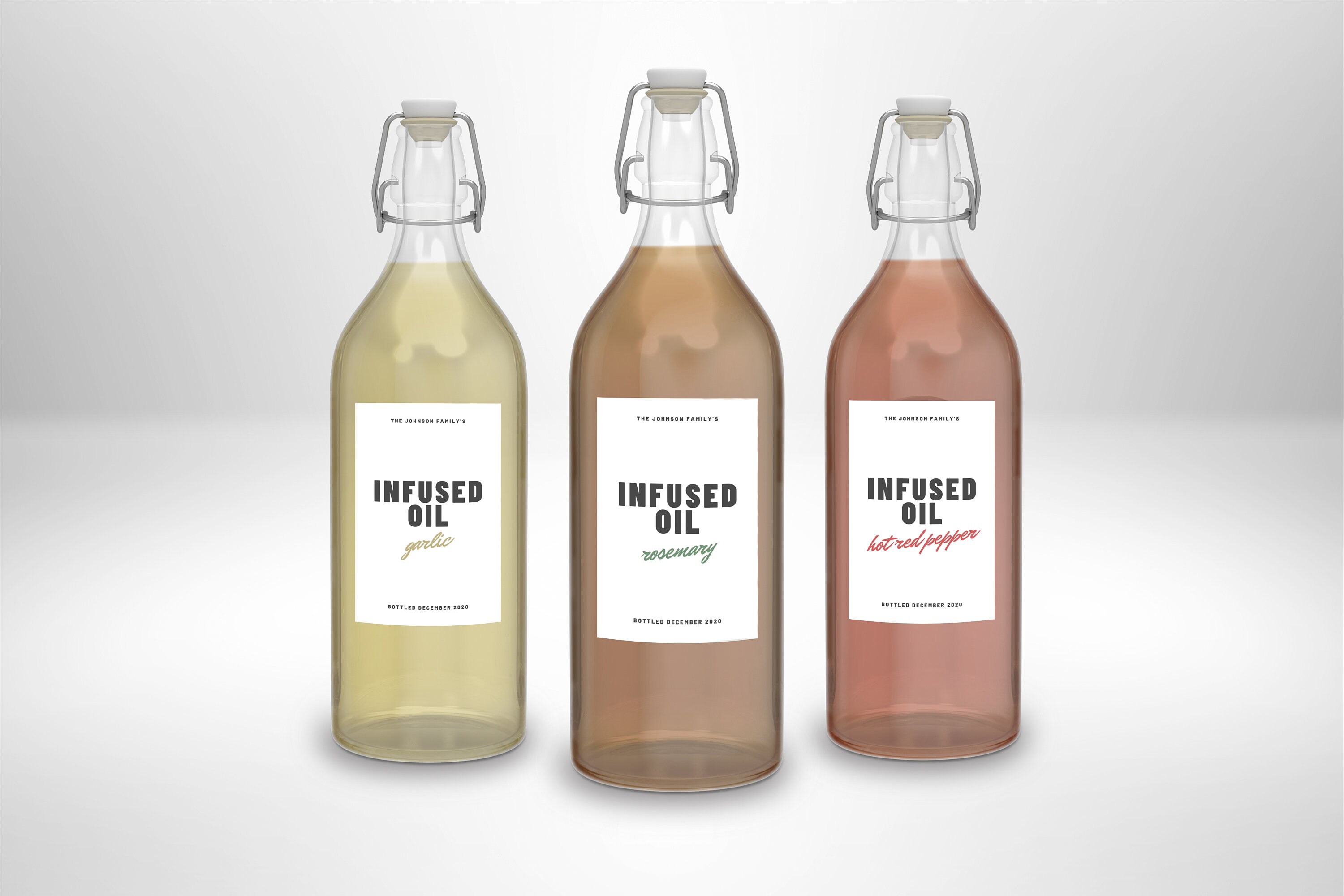 EDITABLE Infused Oil Packaging Label Printable Template - Etsy