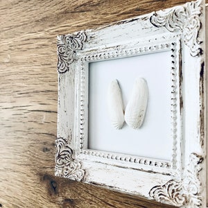 Angel Wing Shell Art Framed Angel Gift Coastal Decor - Etsy