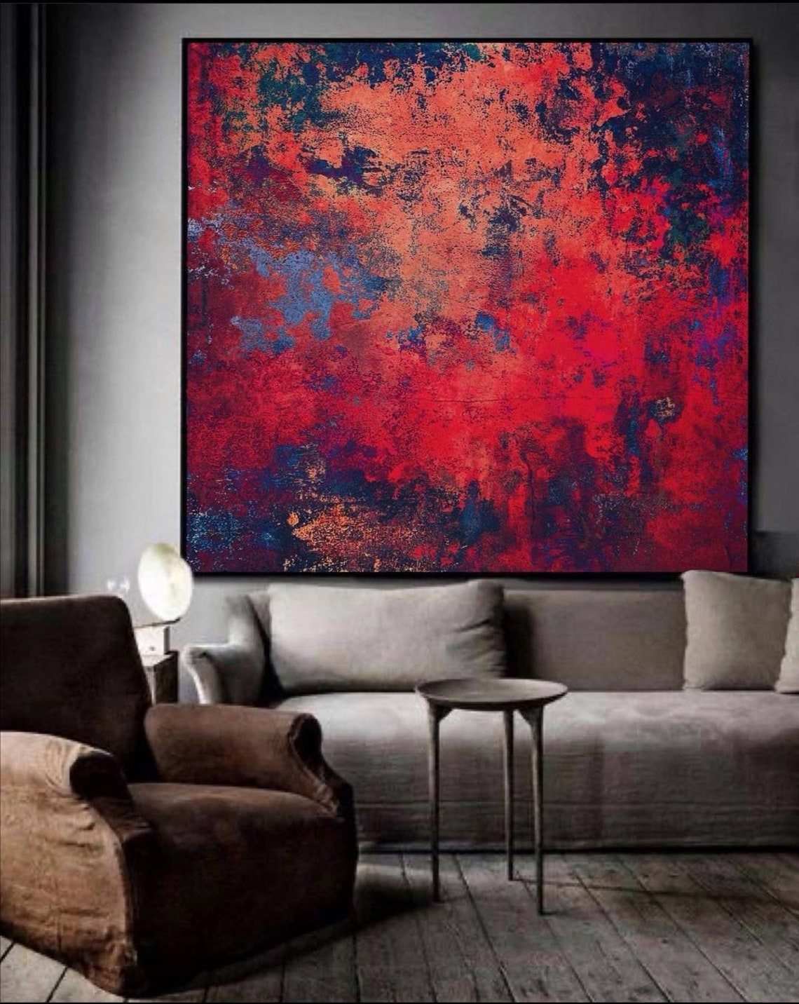 Handcrafted Abstract Original Oil Paintings: Elevate Your Home Decor ...
