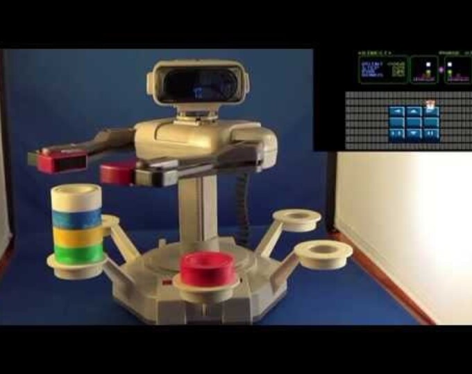 Nintendo NES ROB the Robot Desk Lamp Very Rare Vintage Gaming - Etsy