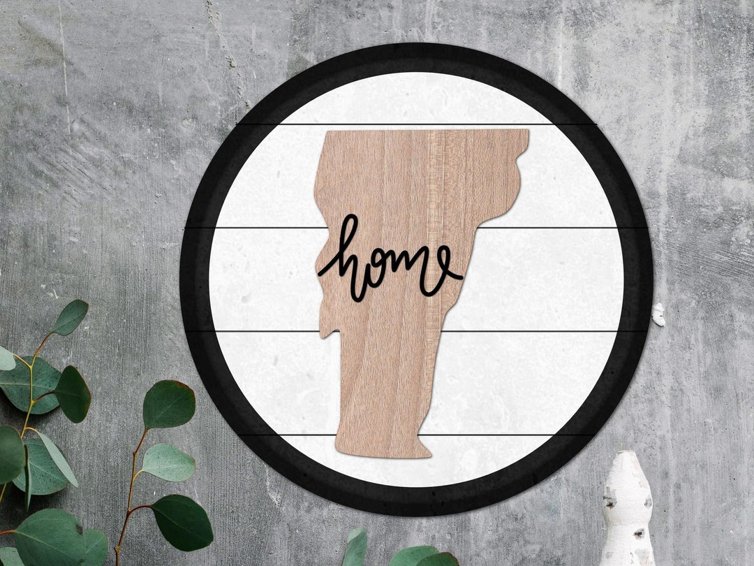 Vermont Shiplap Sign Laser Cutting File INSTANT DOWNLOAD Svg Pdf Ai ...