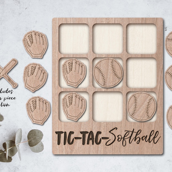 Baseball Tic Tac Toe - Etsy