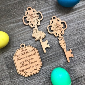 Easter Bunny Magic Key Laser File - INSTANT Download Svg Pdf Ai ...