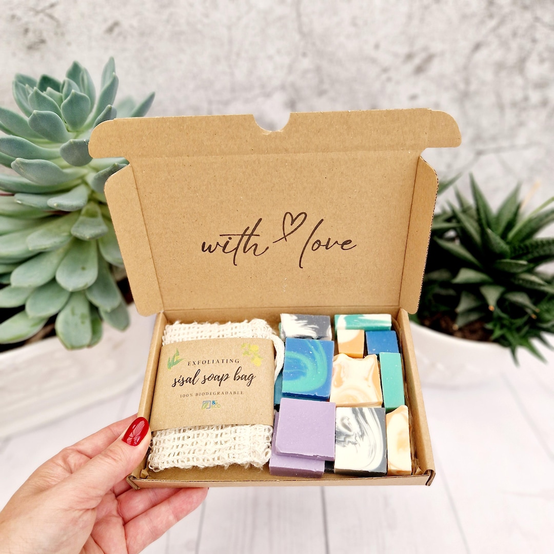 Handmade Vegan Soap Off-cut Gift Set. Eco-friendly, Zero Waste, Mixed ...