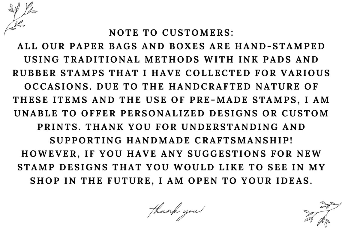 Merry Christmas Empty Hand Stamped Kraft Gift Boxes, Heavy Duty ...
