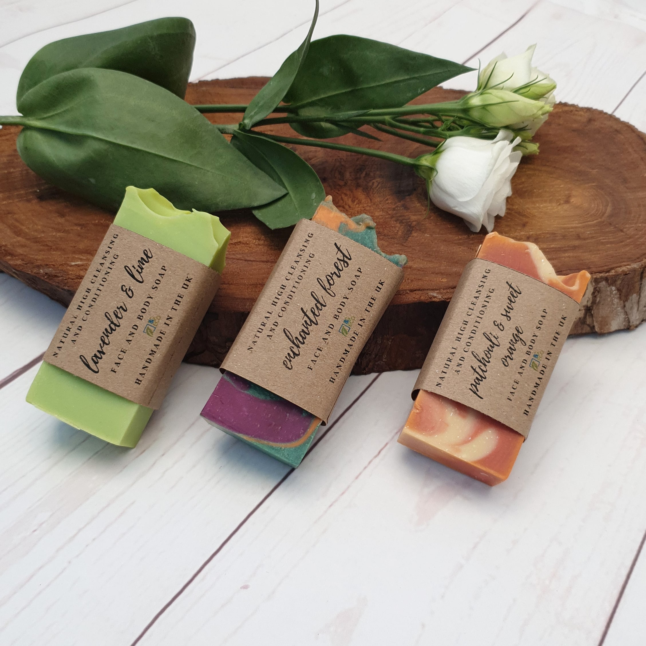 Eco Friendly Soap Gift Set Box. 3x Half UK Handmade Organic - Etsy UK