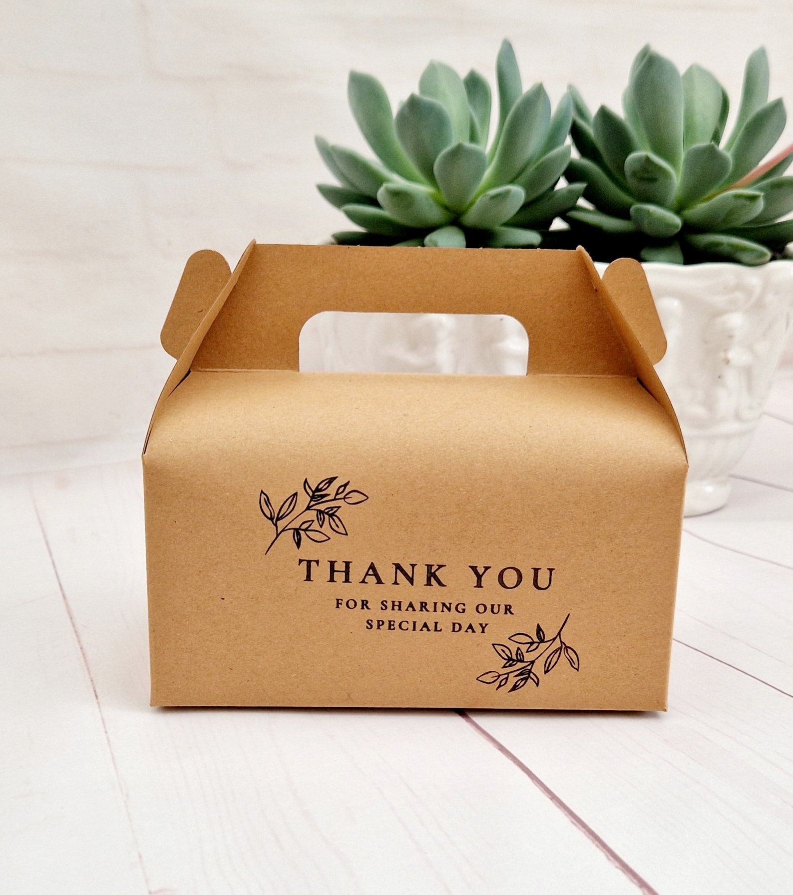 Thank You for Sharing Our Special Day Party Favour Gift Box. Treat ...