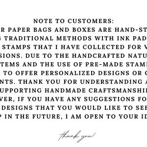 Happy Birthday Empty Hand Stamped Kraft Gift Boxes. Eco-friendly Royal ...