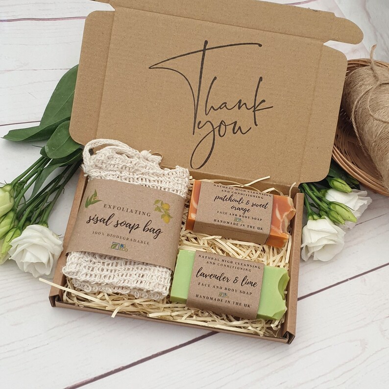 Birthday Soap Gift Set Box for Her. X2 Half UK Handmade - Etsy