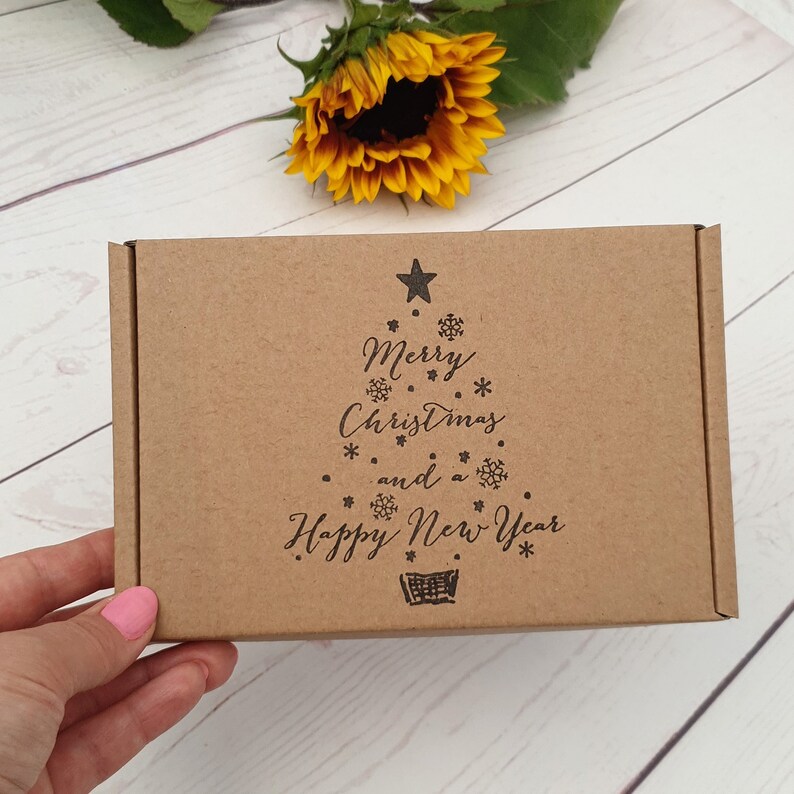 Empty Christmas Gift Box. Mini Small Medium Cardboard Postage - Etsy