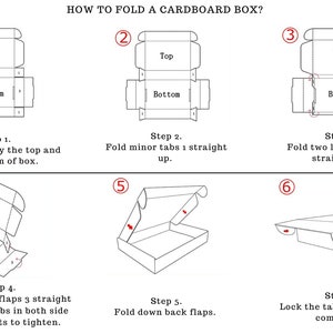 Happy Birthday Empty Hand Stamped Kraft Gift Boxes. Eco-friendly Royal ...