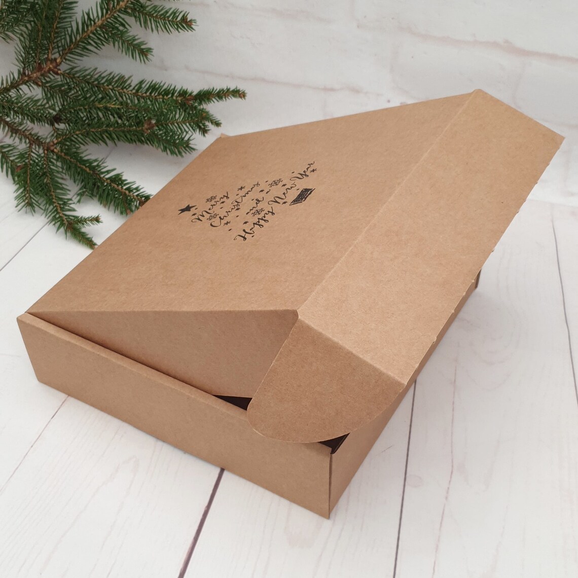 Empty Christmas Gift Box. Mini Small Medium Cardboard Postage - Etsy