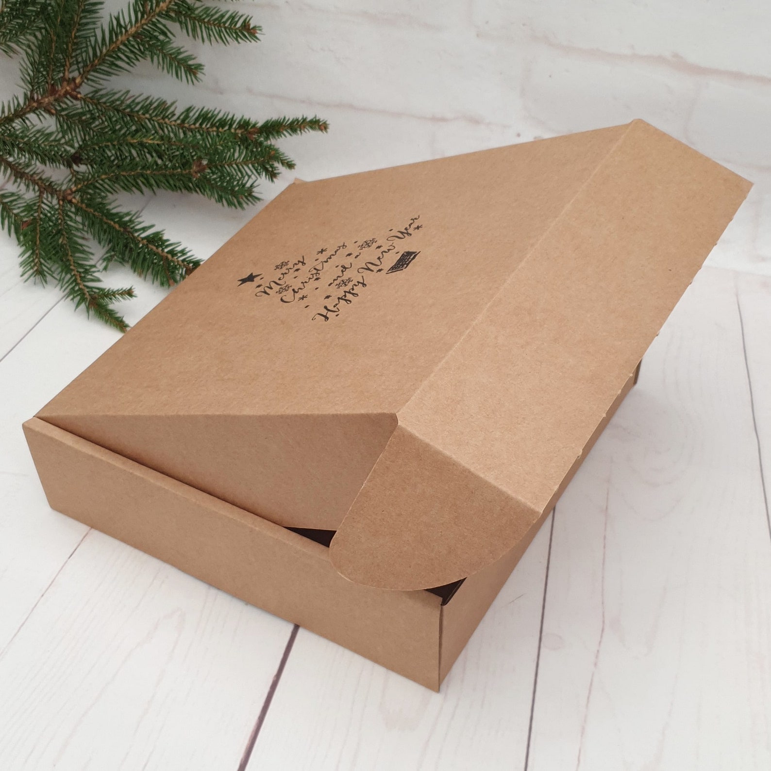 Empty Christmas Gift Box. Mini Small Medium Cardboard Postage - Etsy