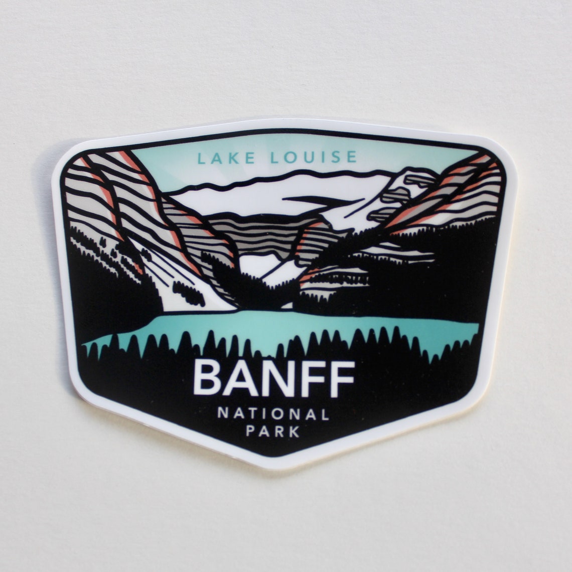Banff National Park Sticker Lake Louise - Etsy