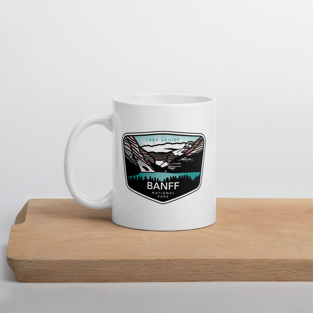 Lake Louise Mug Banff National Park Microwave-safe Ceramic Mug - Etsy