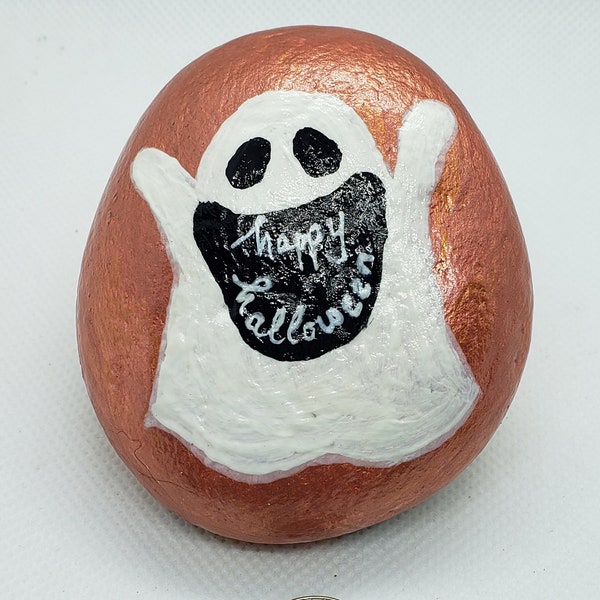 Halloween Pebble Art - Etsy
