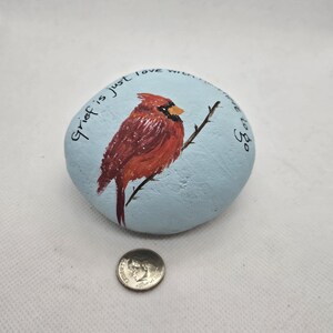 Memorial Garden, Sympathy Rock, Cardinal Rock, Painted Rock, Memorial ...