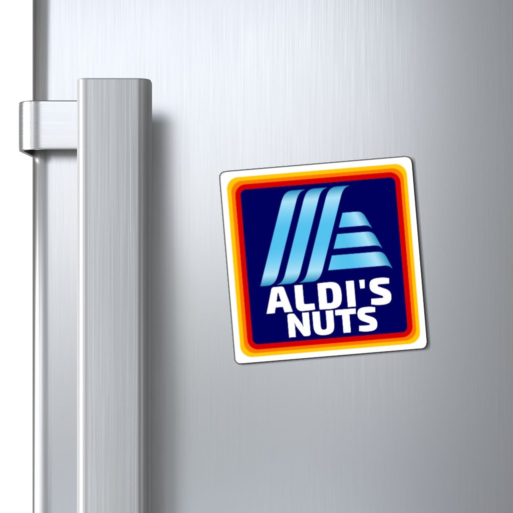 Aldi's Nuts Funny Magnets - Etsy