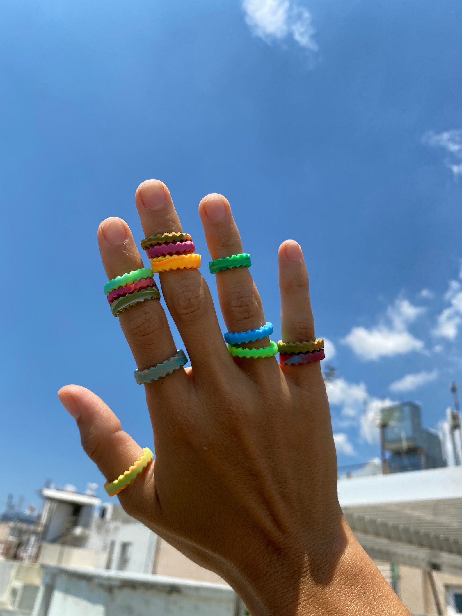 SASKE Polymer Rings - Etsy