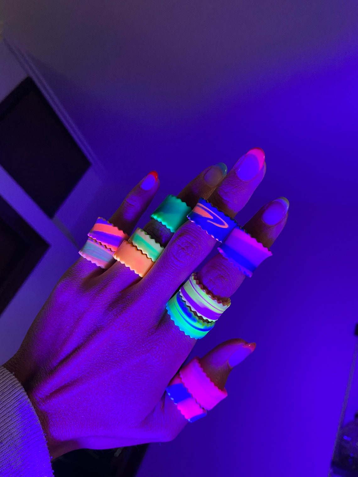 SASKE Polymer Rings | Etsy