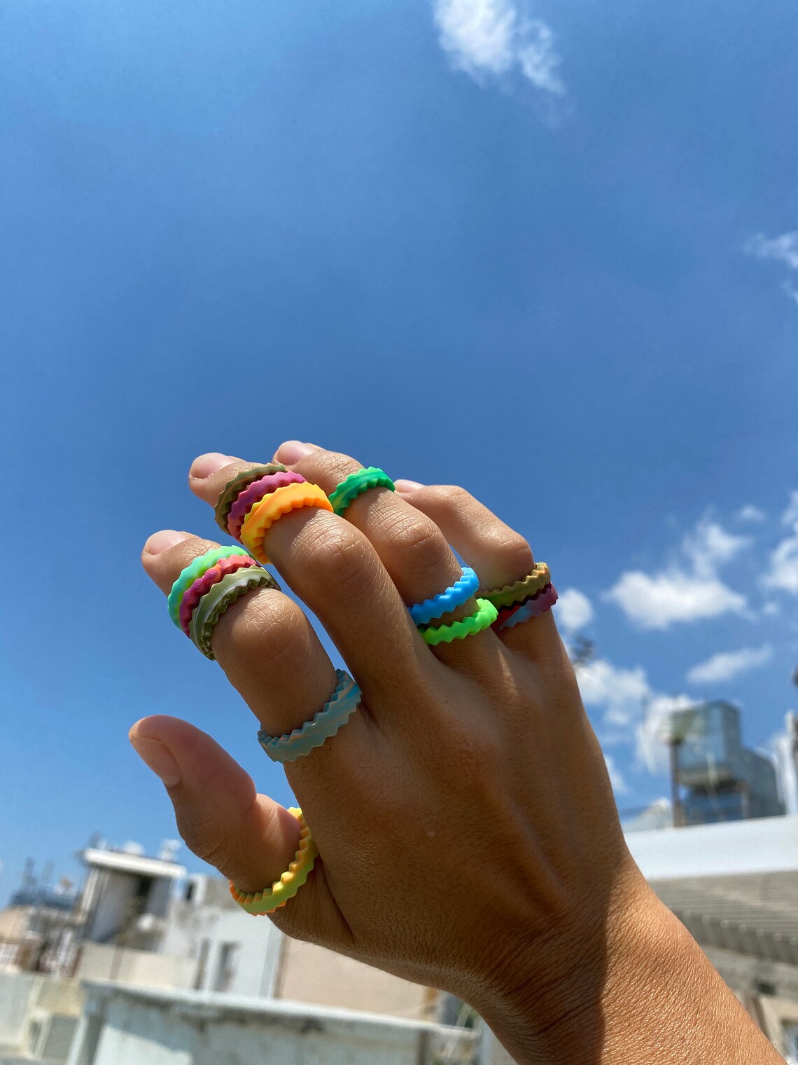 SASKE Polymer Rings | Etsy