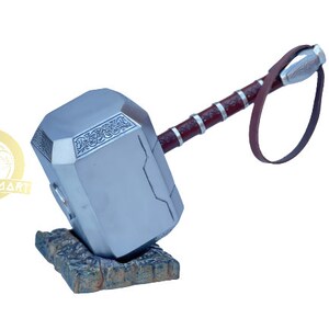 MCU Thor Hammer Metal 2.0 Version, Marvels Thor Mjolnir, Authentic ...