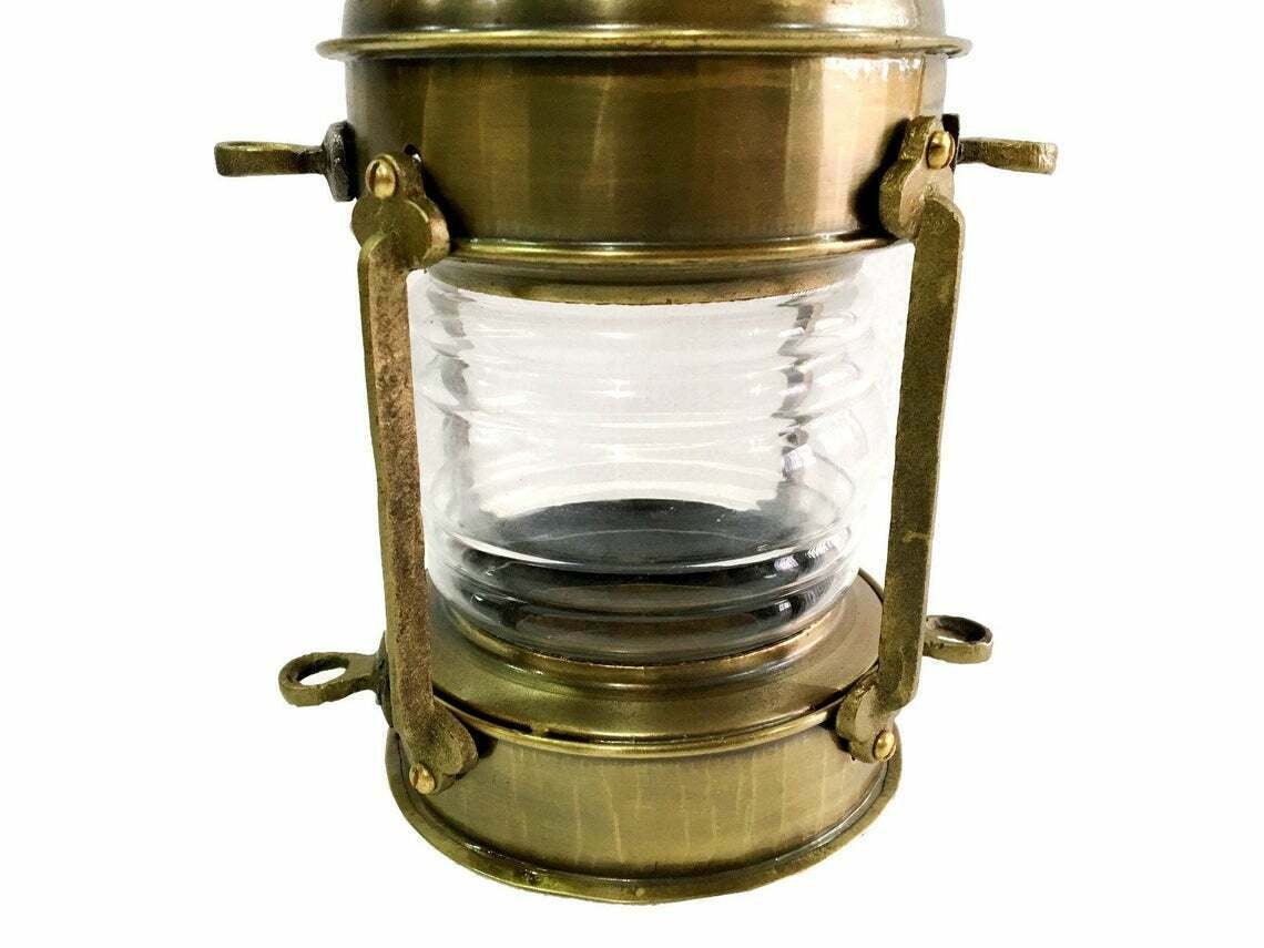Nautical Antique 10 Ship Lamp Boat Oil Lantern, Maritime Collectible ...