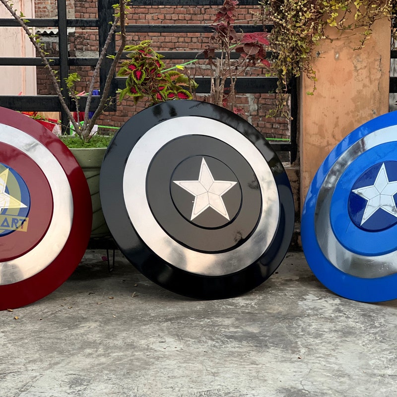 Captain America Shield Metal - Etsy