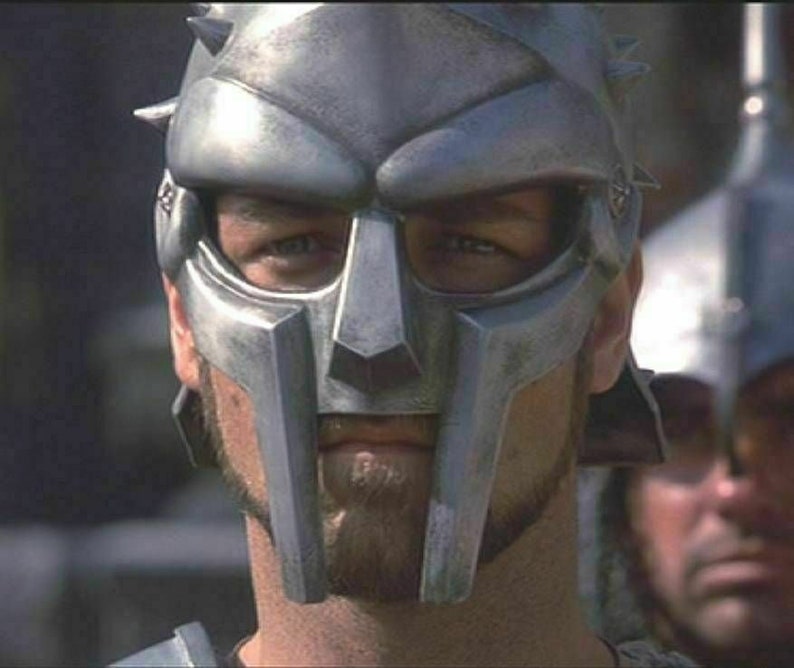 LARP Medieval Gladiator Armour Maximus Helmet, Cosplay/halloween ...