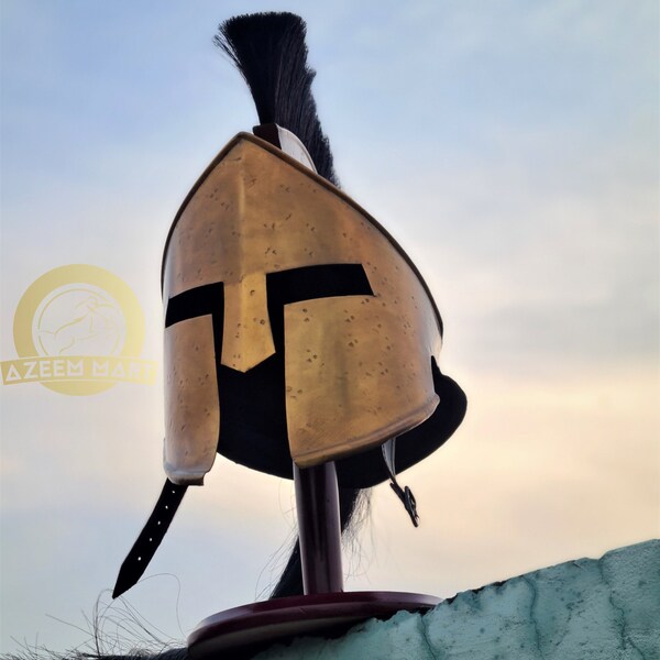 Antique Helmet With Plume - Etsy