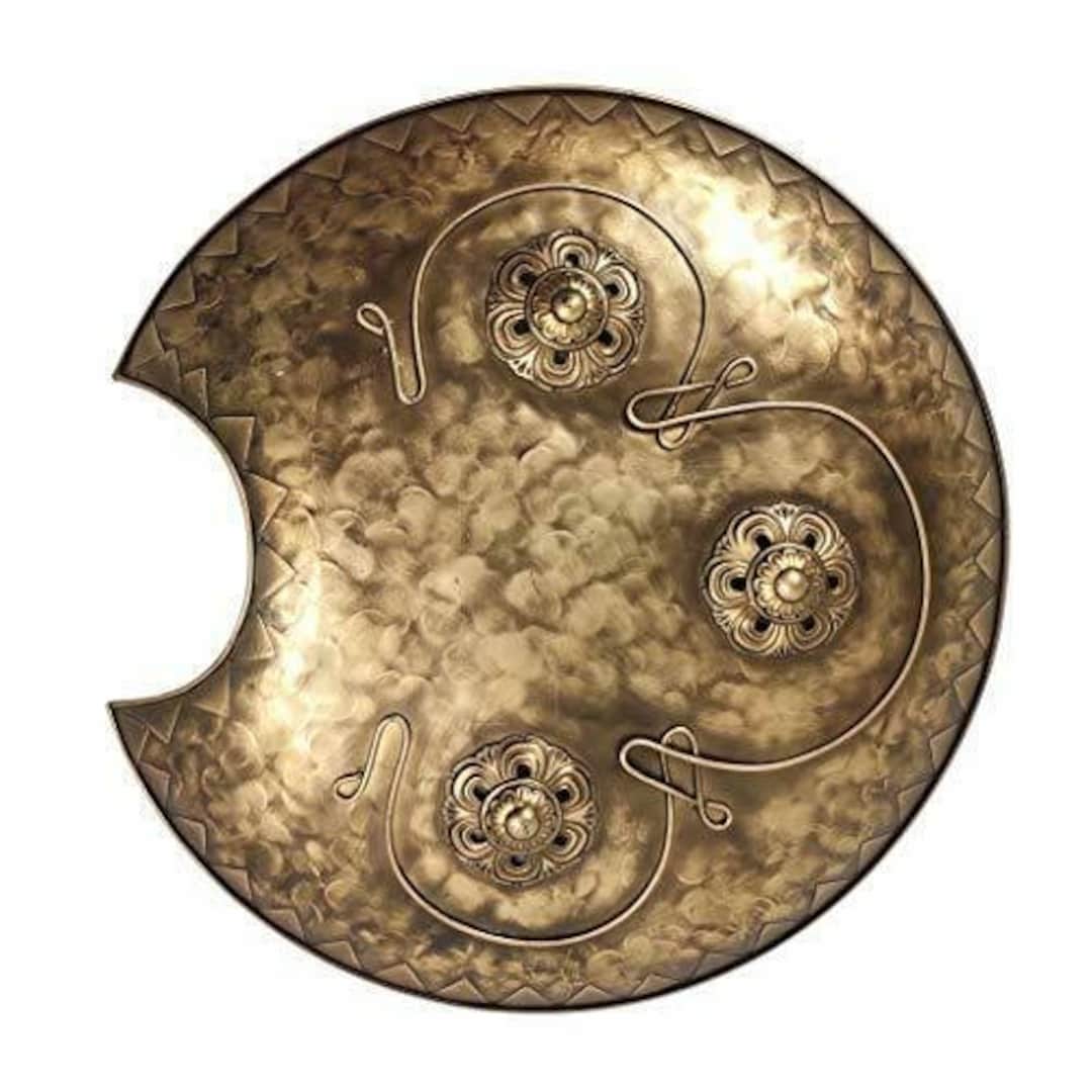 Crescent-shaped Shield Rome Ancient Greek Shield Peltast Metal ...