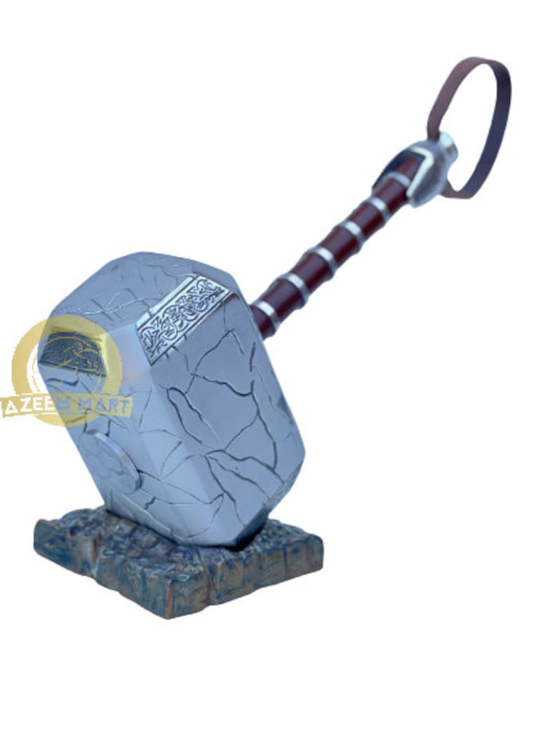 MCU Thor Hammer Metal 2.0 Version, Marvels Thor Mjolnir, Authentic ...