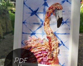 Best Embroidery Designs Flamingo Scheme Instant Download /pdf ...