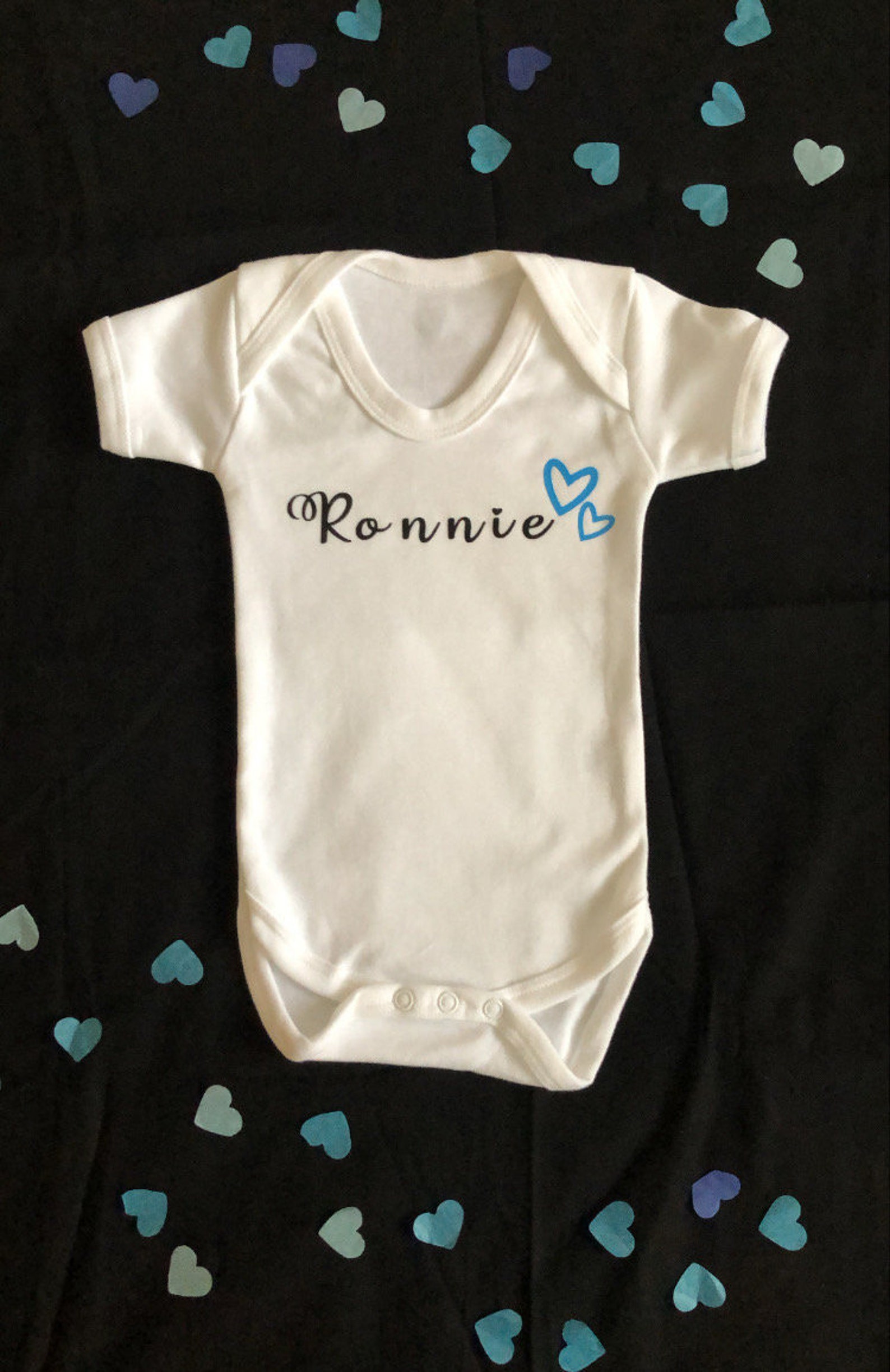 Personalised Baby Grow Gift Set - Etsy