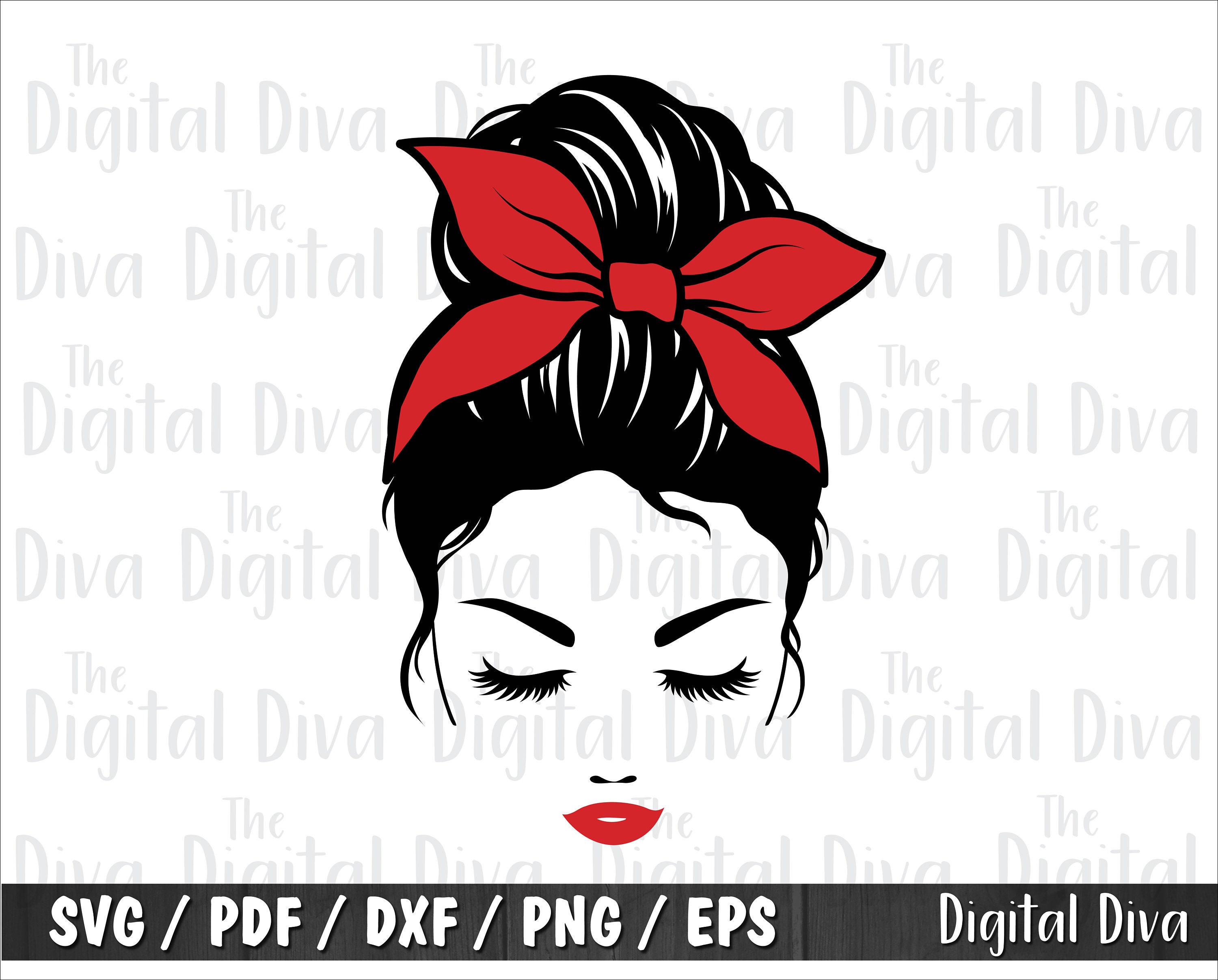 messy bun and getting shit done svg cut mouse ears messy bun SVG mom ...