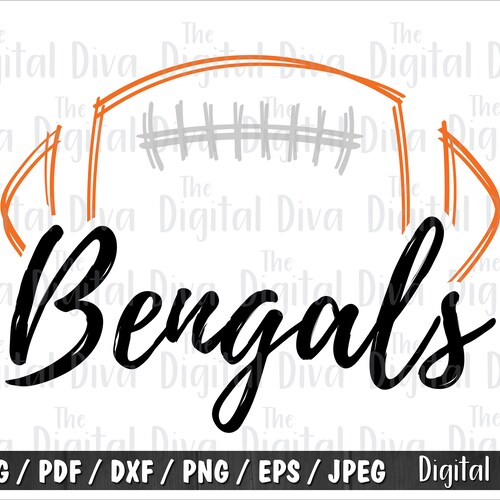 Bengals Football Svg File - Etsy