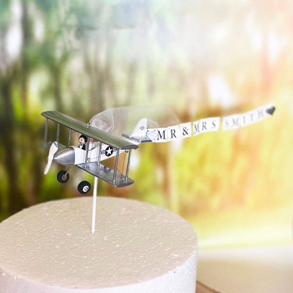 Airplane Cake Topper - Etsy