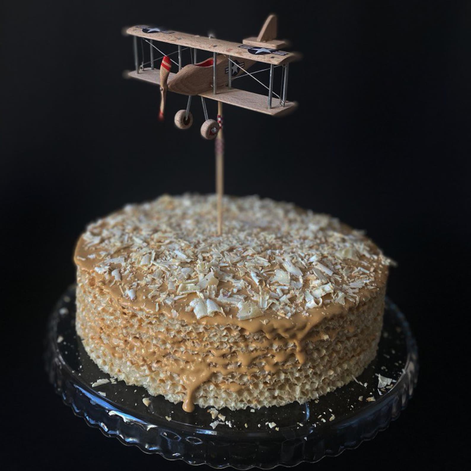 Airplane Cake Topper Birthday, Pilot, Aviator, Time Flies, Travel ...