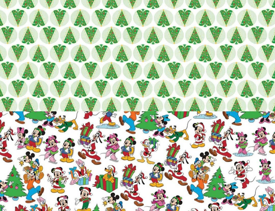 Mickey Mouse Christmas Paper Sampler - Etsy