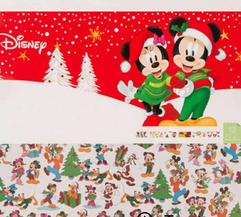Mickey Mouse Christmas Paper Sampler - Etsy