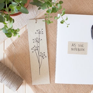 Eco-friendly Bookmark of Grass Paper, Environmentally Friendly Gift for ...