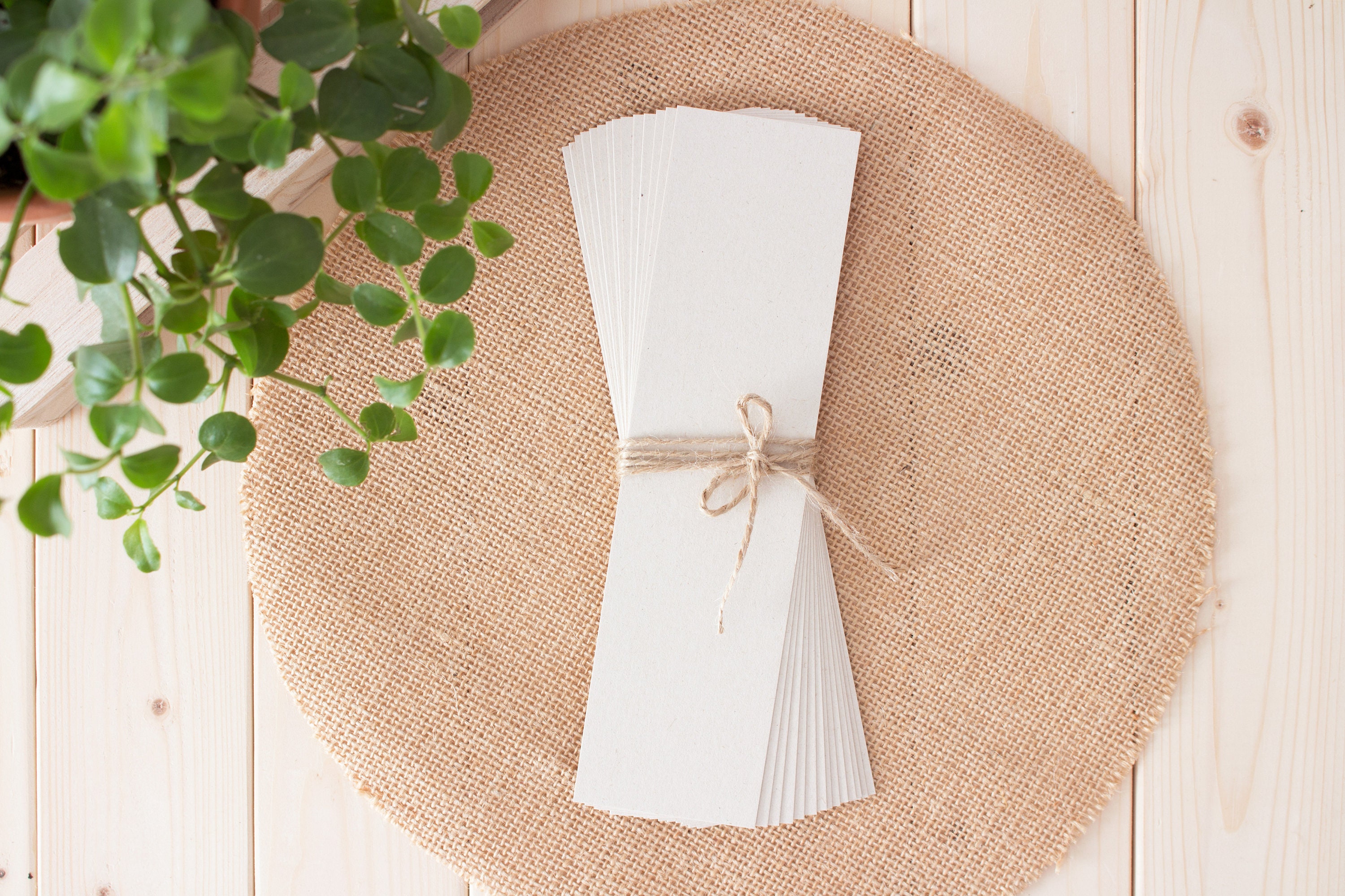 Natural Bookmark Made From Sugarcane Paper Set of 15 Soft - Etsy