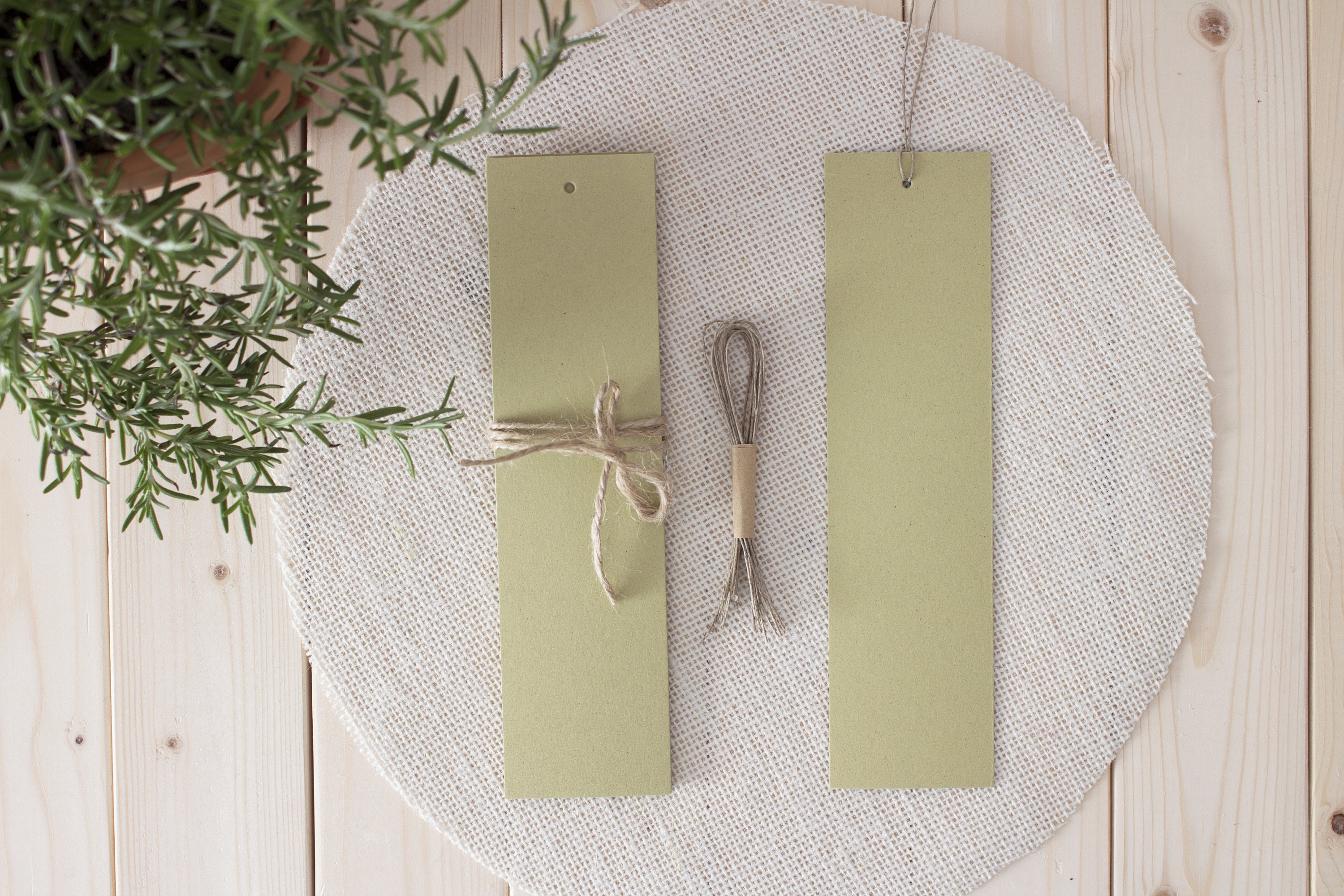 Rustic Bookmarks Made From Olive Paper Set of 15 Blank Eco - Etsy UK