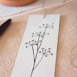 Eco-friendly Bookmark of Grass Paper, Environmentally Friendly Gift for ...