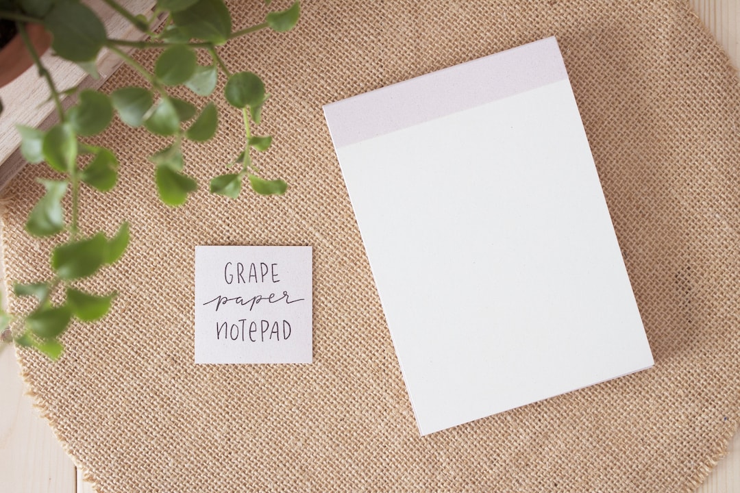 Eco-friendly Notes Made From Grape Paper, Sustainable A6 Slightly Rosy ...