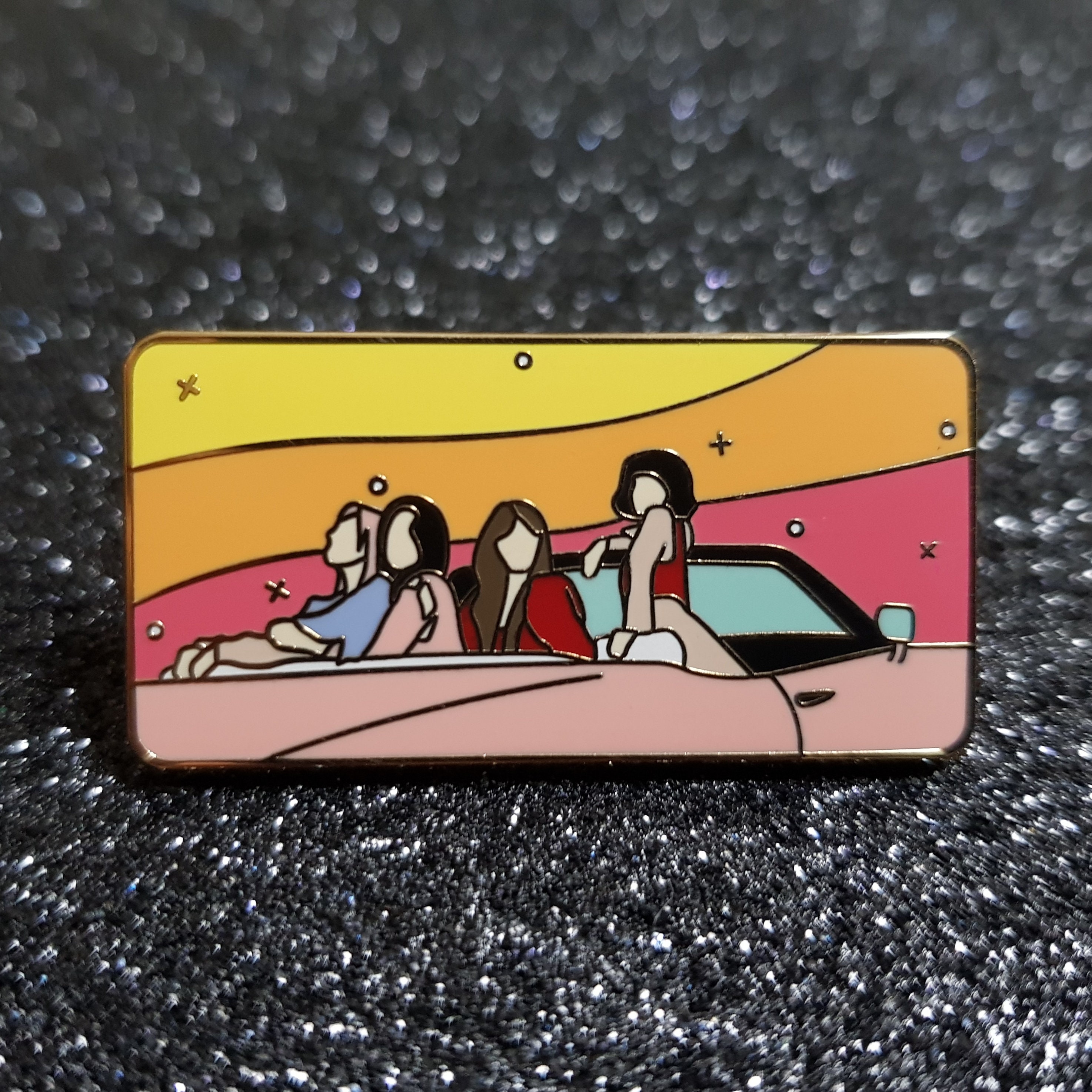 Blackpink Lovesick Girls Enamel Pin - Etsy
