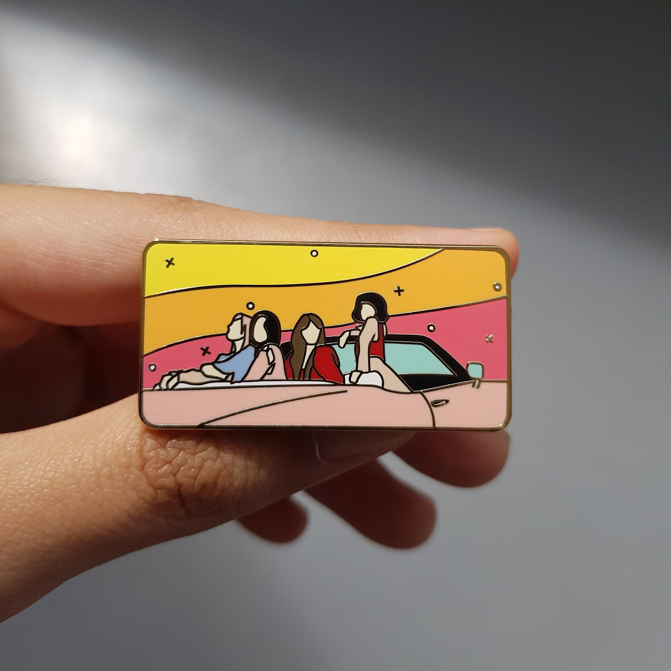 Blackpink Lovesick Girls Enamel Pin - Etsy